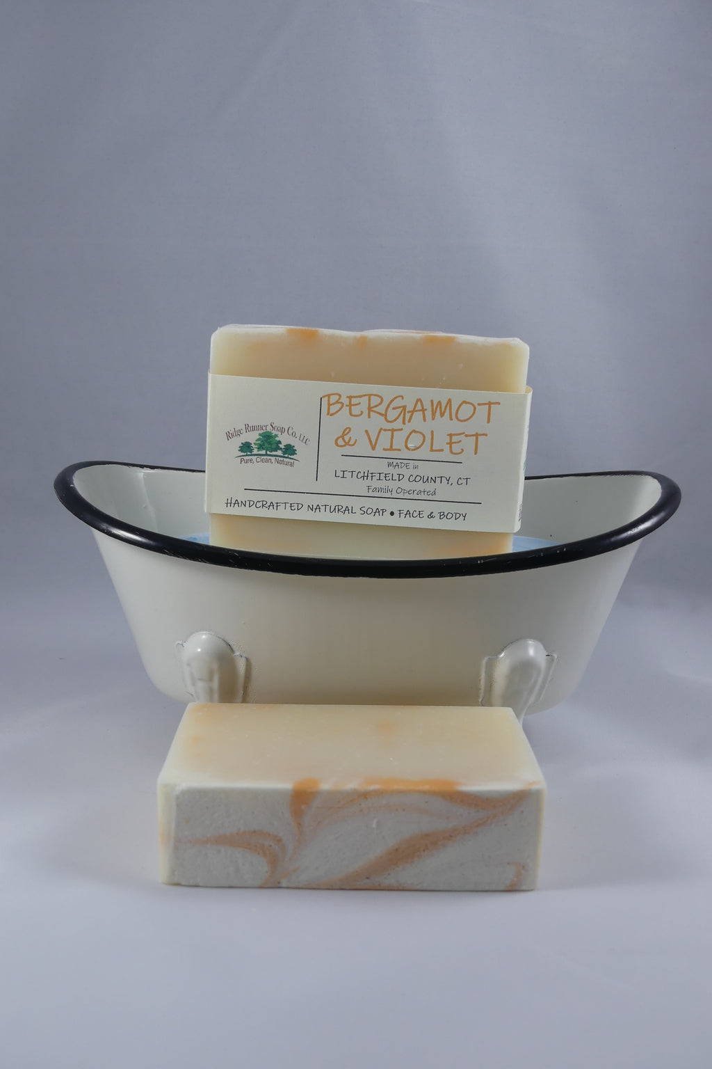 Bar Soap Bergamot & Violet – Ridge Runner Soaps